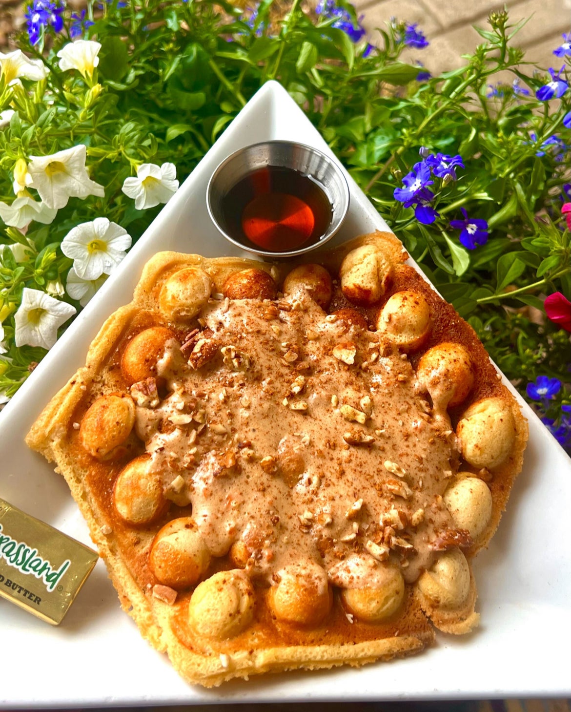 Lunar Waffle - Carrot Cake Waffle | Honey Moon Coffee Co.