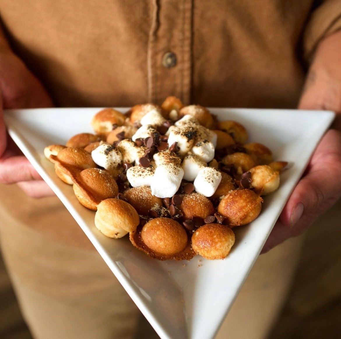 Lunar Waffle- S'mores Waffle | Honey Moon Coffee Co.