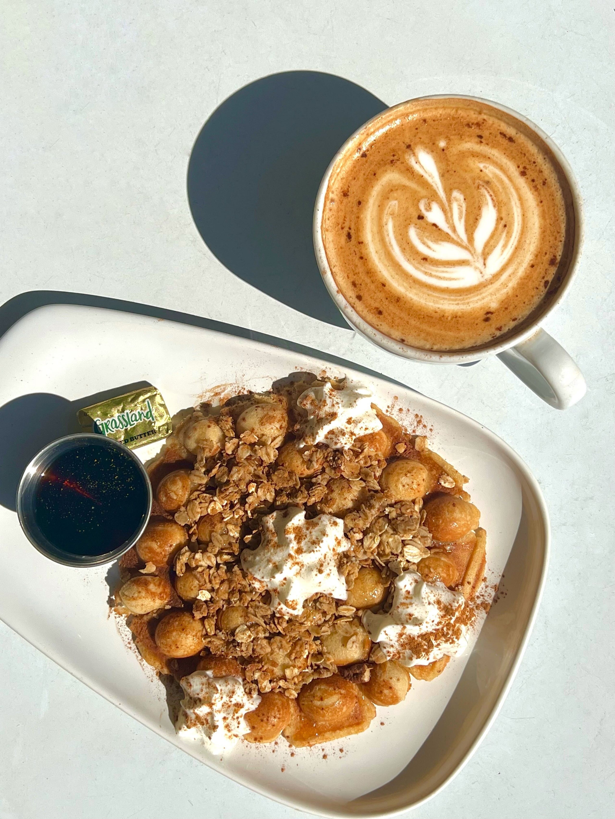 Lunar Waffle - Beekeeper Waffle | Honey Moon Coffee Co.