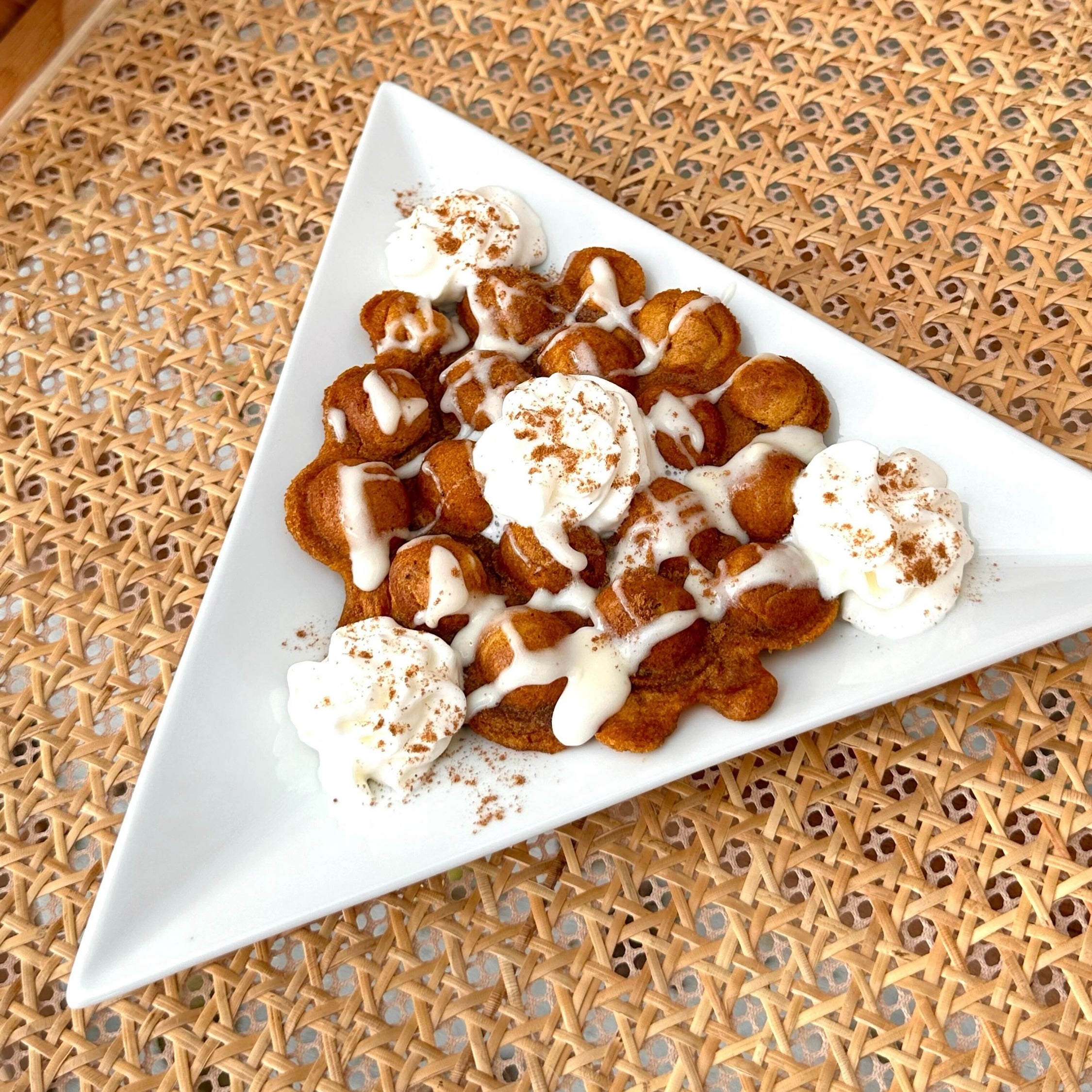 Lunar Waffle - Pumpkin Waffle | Honey Moon Coffee Co.